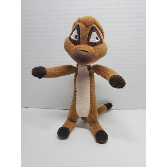 Disney | Toys | Vintage Disney World The Lion King Timon Bean Bag Plush ...